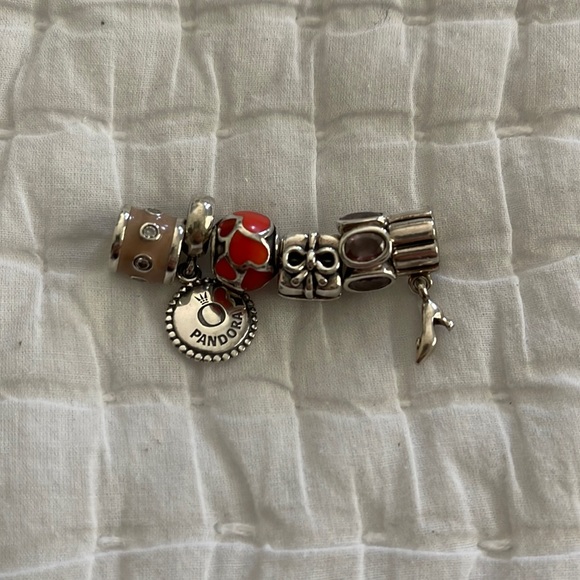 Pandora | Jewelry | Pandora Retired Charm Lot Sold Together Or Separate ...